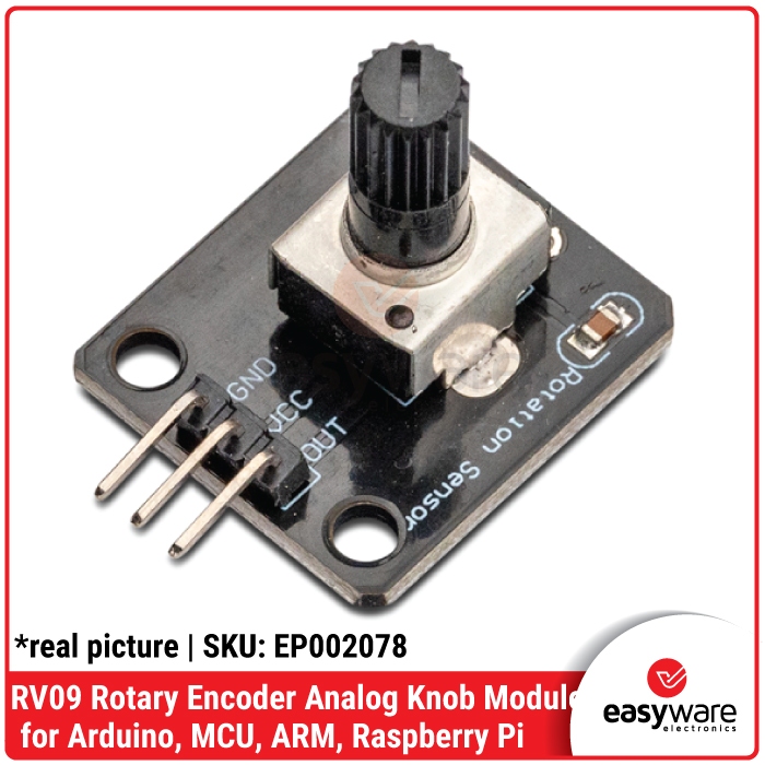 Rotary Potentiometer Analog Knob Module Rv09 Rotary Encoder For Arduino Shopee Philippines