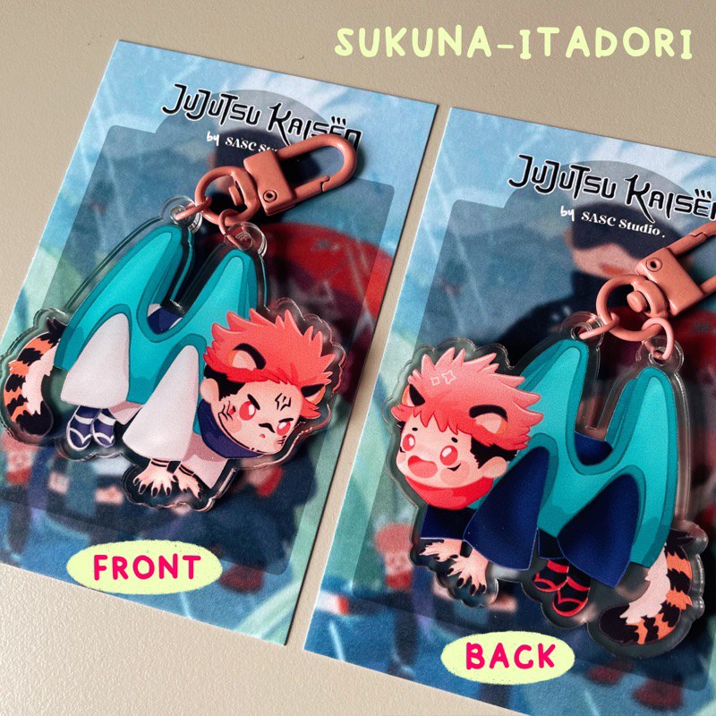 Jujutsu KAISEN Keychain | Jjk ganci | Gojo geto nanami sukuna itadori ...