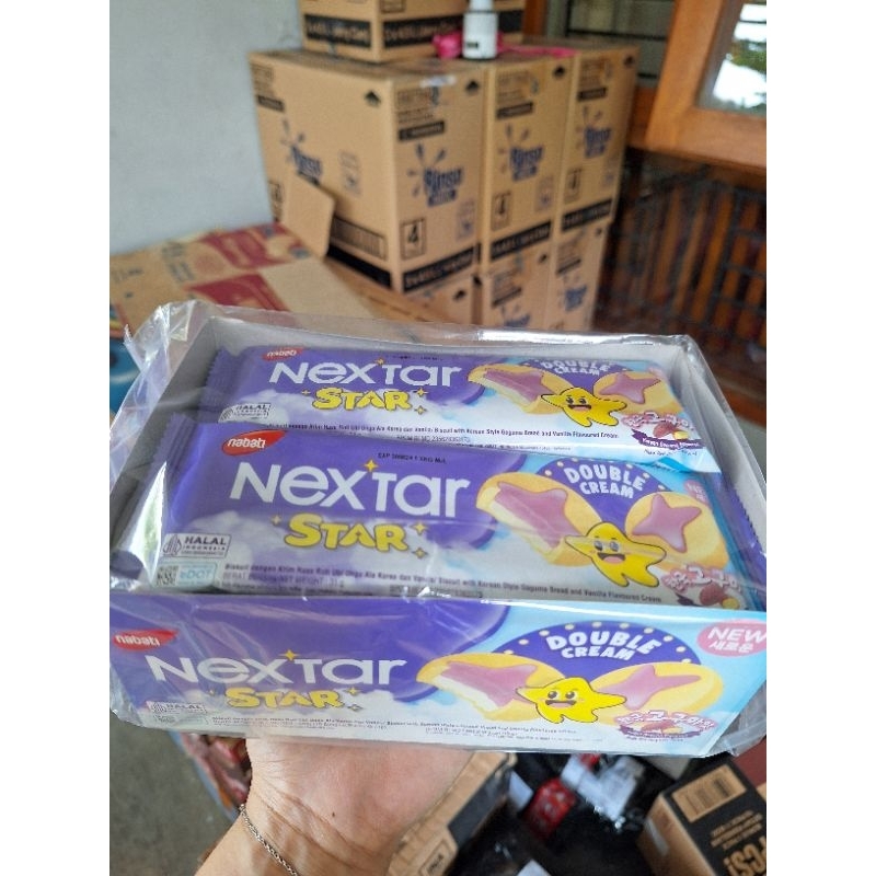 Nextar Star Double Cream Korean Goguma Flavor (1box Contains 10pcs ...