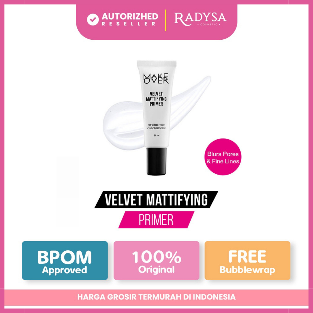 Make Over Velvet Mattifying Primer 20 ml | Shopee Philippines