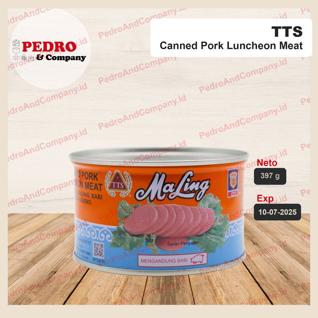 Thieves Canned pork luncheon meat TTS - pork In Cans 397 Grams | Shopee ...