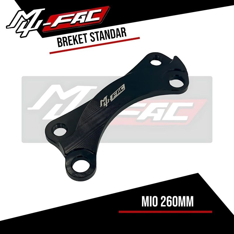 Bracket 1p Standard upgrade disc disc 220 & 260mm motor mio new mio smile soul fino shock kyb ...