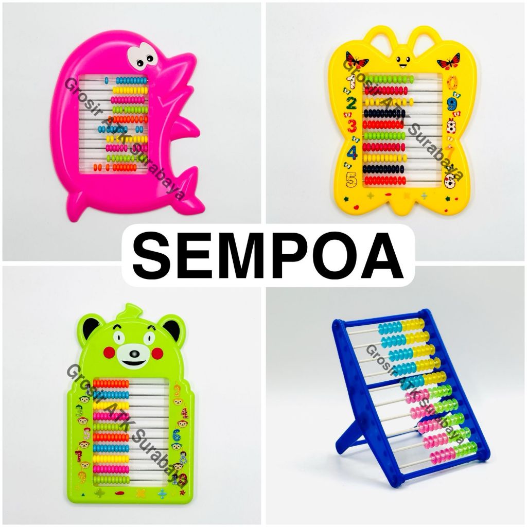 Abacus Simpoa Counting Aid/Abacus Educational Toy Fancy Cute Animal ...