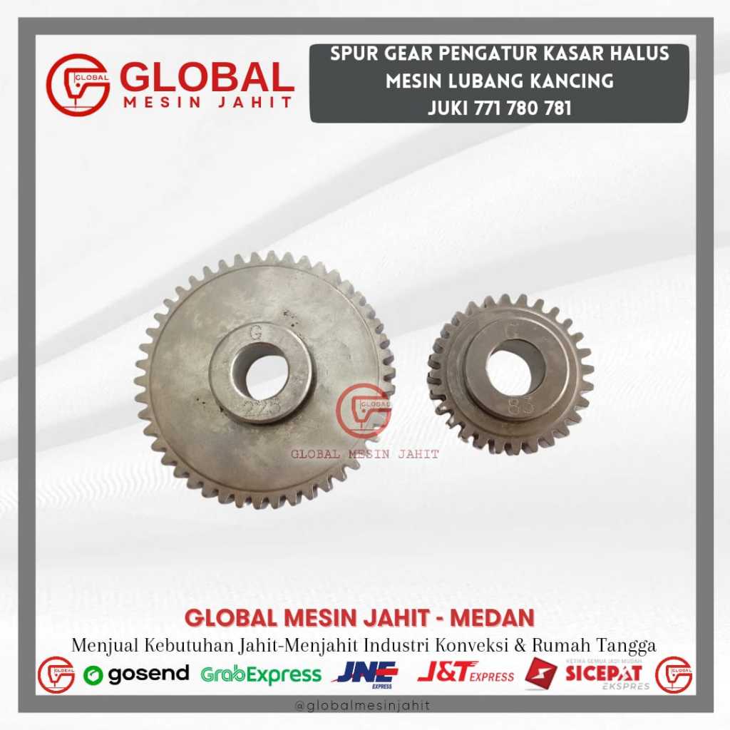 MESIN Spur Gear Fine Coarse Adjuster Buttonhole Machine Juki 771 780 ...