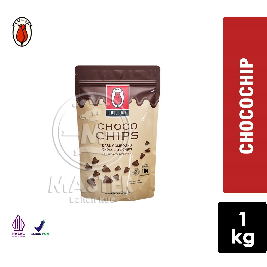Choco Chip Tulip Dark Compound / Chocochip [Original Pack 1 kg ...