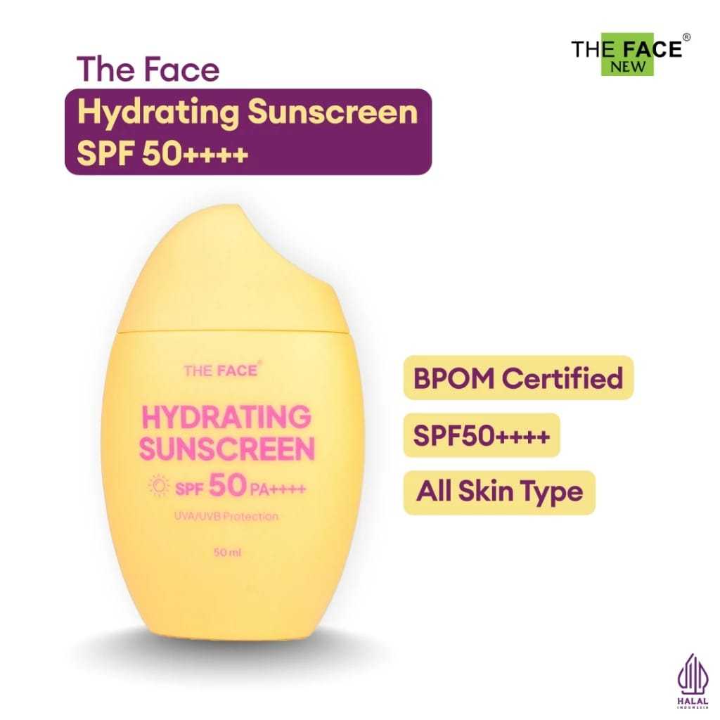 MEME THE FACE Hydrating Sunscreen SPF50 Pa++++ 50ml | Shopee Philippines