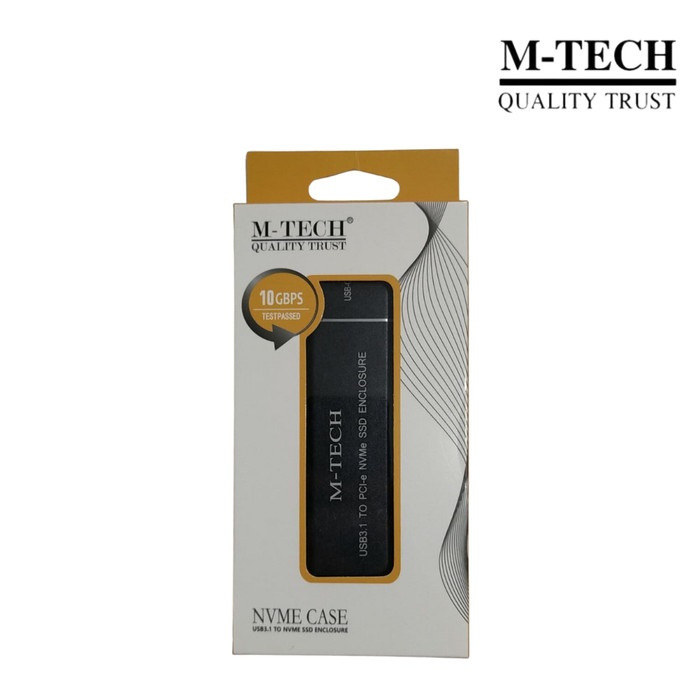 M2 NVME USB 3.1 to m.2 external hdd m-tech SSD hard disk case | Shopee ...