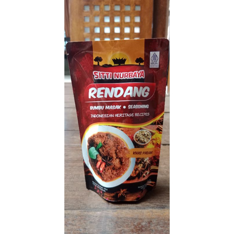 Order spices rendang Sitti Nurbaya HALAL MUI | Shopee Philippines