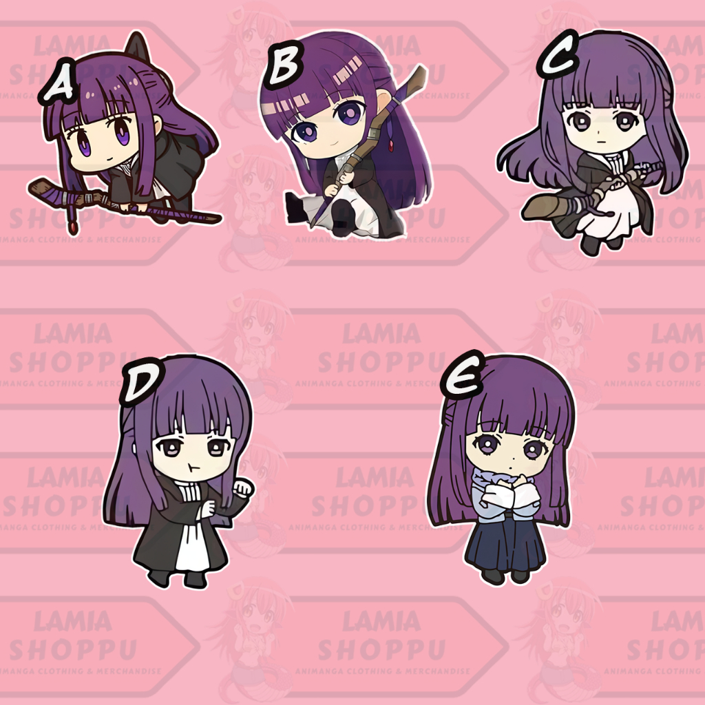 Sousou no Moslemen Sticker - Beyond Journey's End | Fern Chibi Waifu ...