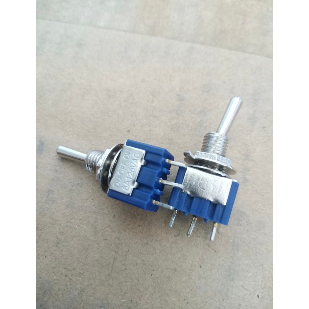 Mini 3-Pin Small Foot Toggle Switch on off Lottery | Shopee Philippines