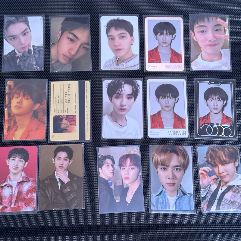 Official PC Photocard NCT WAYV Winwin Xiaojun Kun Henderson Dejun Aheng ...