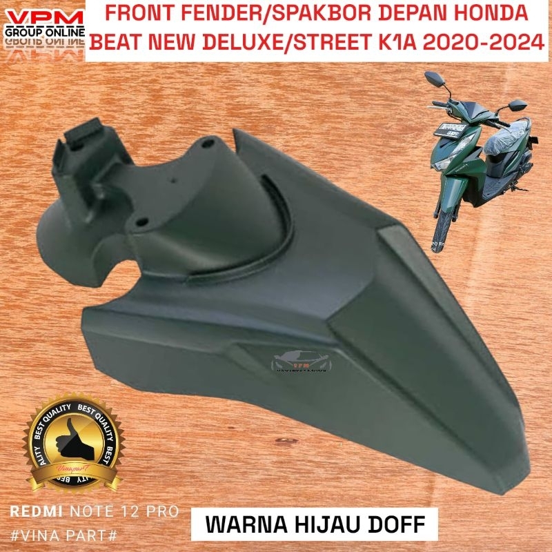 HIJAU Front fender front fender beat new deluxe Street K1A 2020 2021 ...