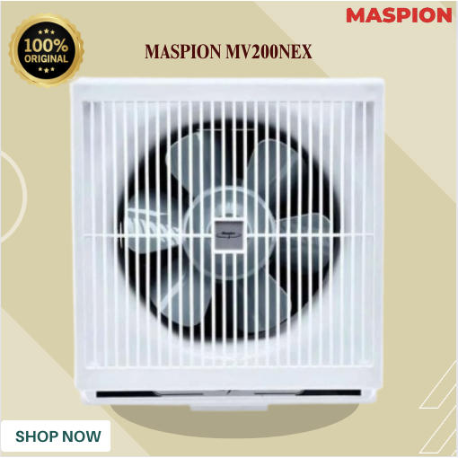 MASPION EXHAUST FAN 8" 20 cm/MV-200 NEX/MV-200 NEX/HEKSOS MASPION WALL ...
