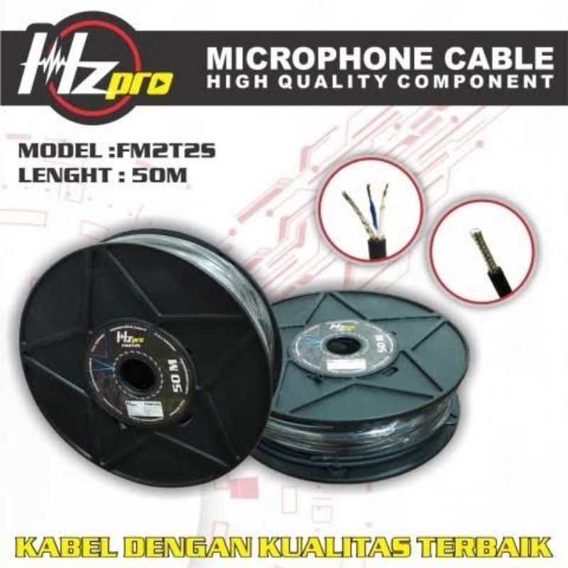 Hz PRO FM2TS2 Premium High Quality Microphone Cable, original full of ...
