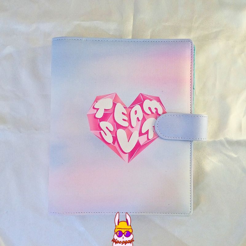 Preloved A5 BINDER SEVENTEEN 20 RING CARAT TEAM SVT BINDER COLLEGE ...