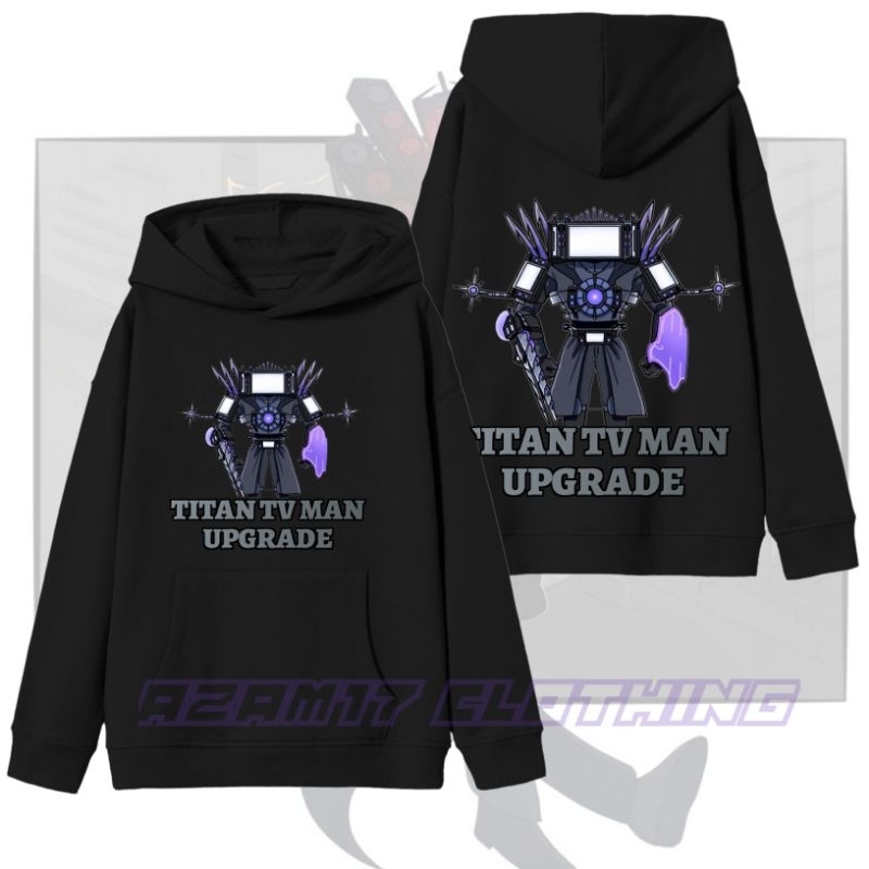 Hoodie Jacket SWEATER Children NEW TITAN TV MAN UPGRADE SKIBIDI TOILET ...