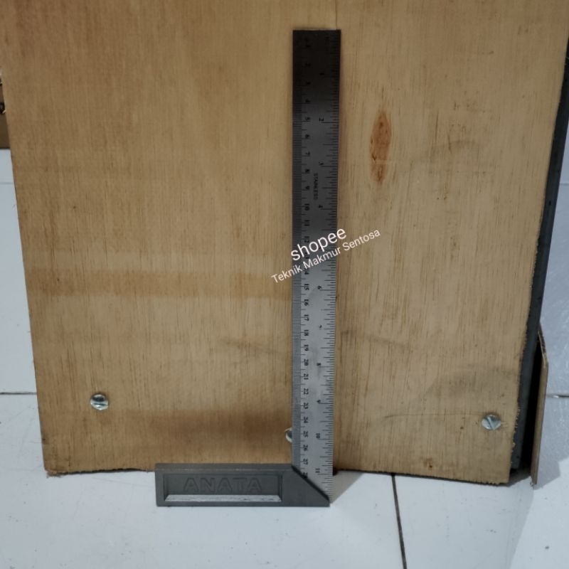 SIKU Anata 30 cm Craftsman's Angled Ruler - 12 Inch Angle L Meter Angle ...