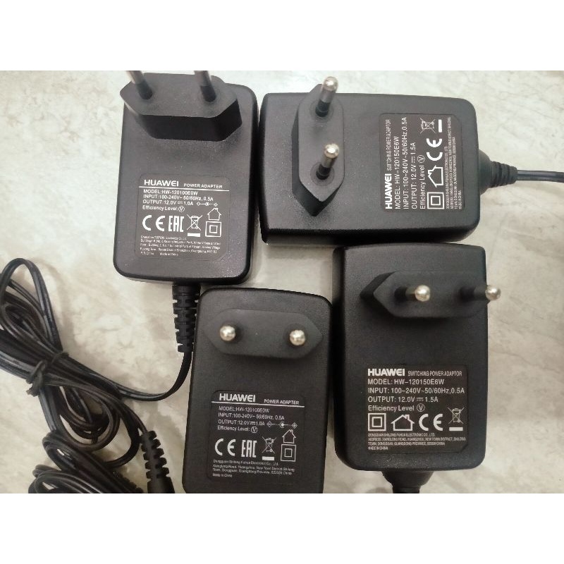 Huawei / HUNTKEY ADAPTER 12V 1A, 1.5A 2A ORIGINAL WIRE OF HUAWEI GPON ...