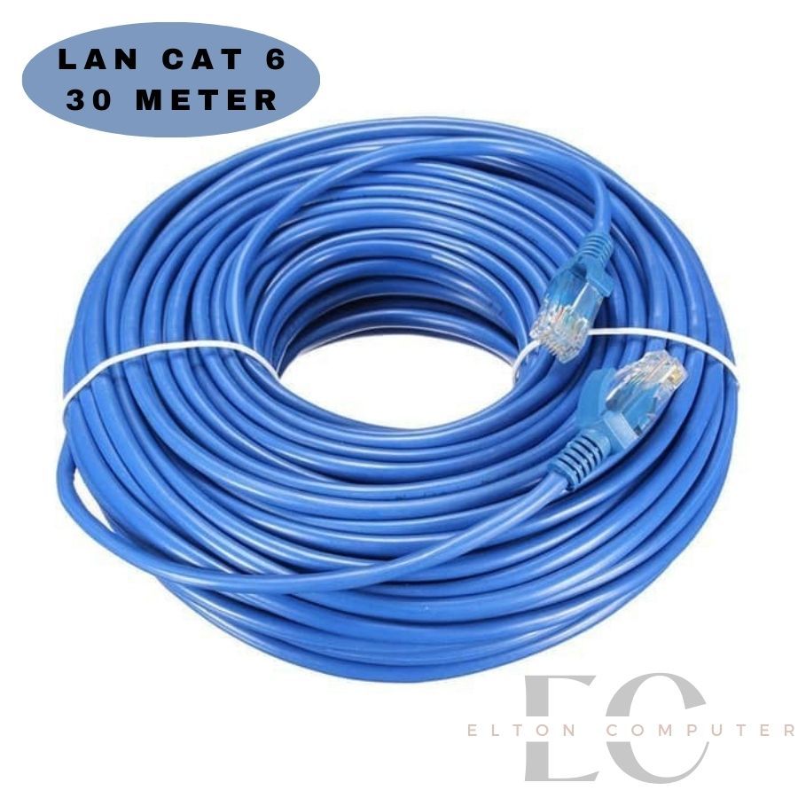 Utp Cat6 LAN Cable 30M / LAN Cable 30M Cat6 UTP / LAN Cable 30 meters Cat 6 / LAN Cable Cat 6 30 ...
