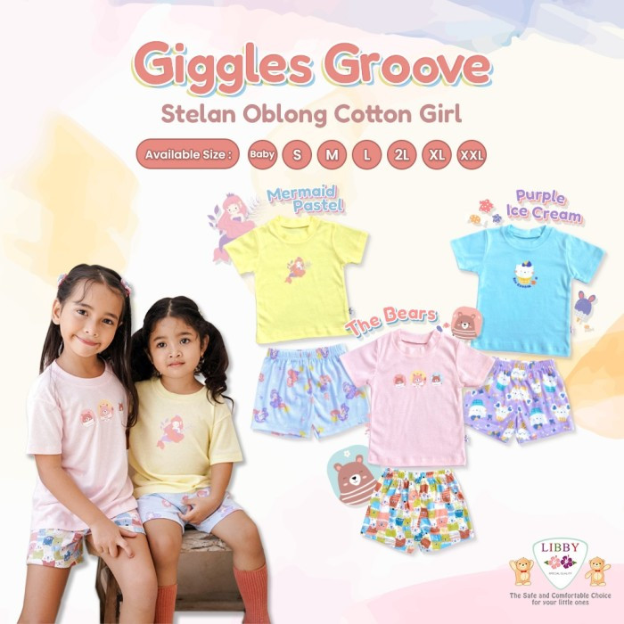 LIBBY Baby & Children's Suit Thin Short Series Girl Giggles Groove ...