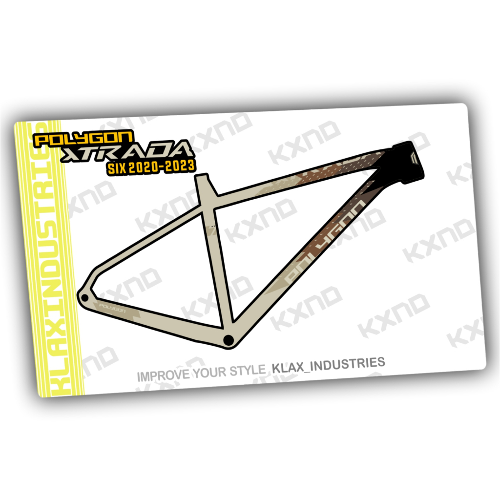 Decal Frame polygon Xtrada 2021 Polygon klaten Decal bike bicycle ...