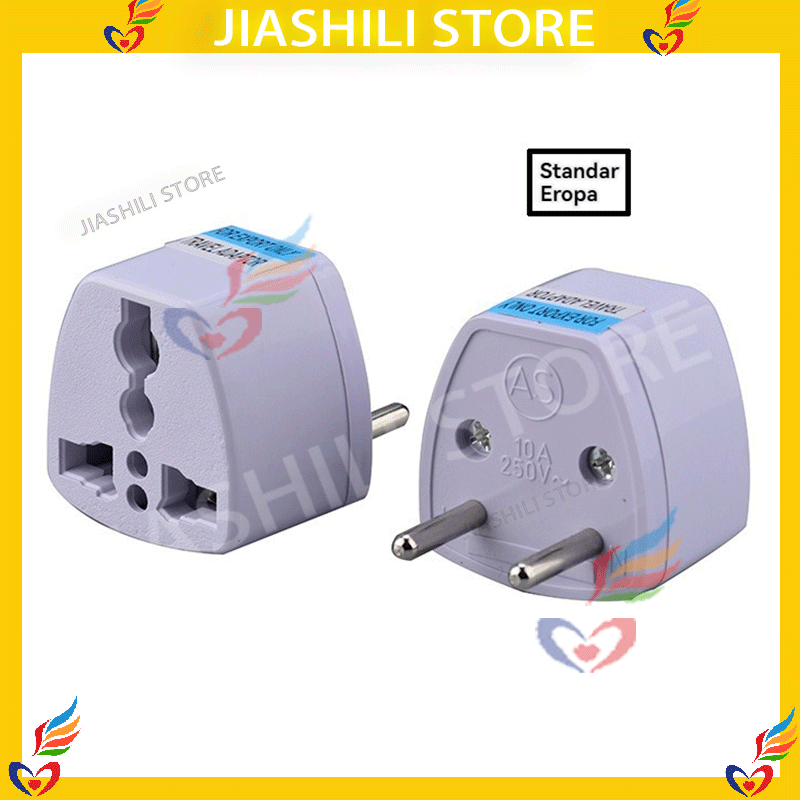 Jiashili Two Leg Power Plug Japan 2-Pin Flat Travel Adapter USA Japan ...