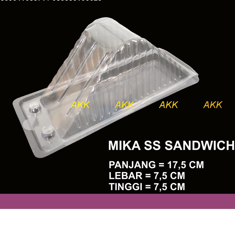 Mika Tray Sandwich Bread (50 Pcs) | Shopee Philippines