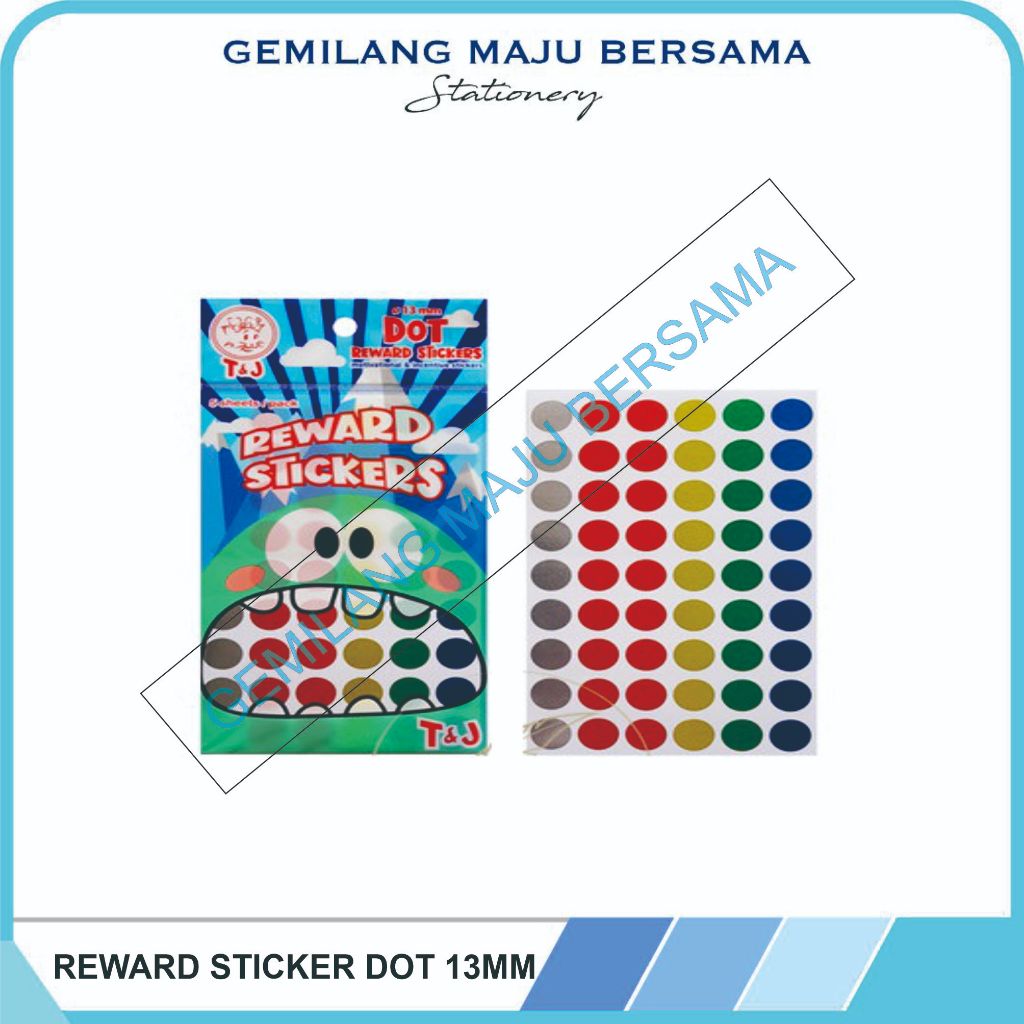 Reward Sticker Tom And Jerry Round Shape 13mm | Shopee Philippines