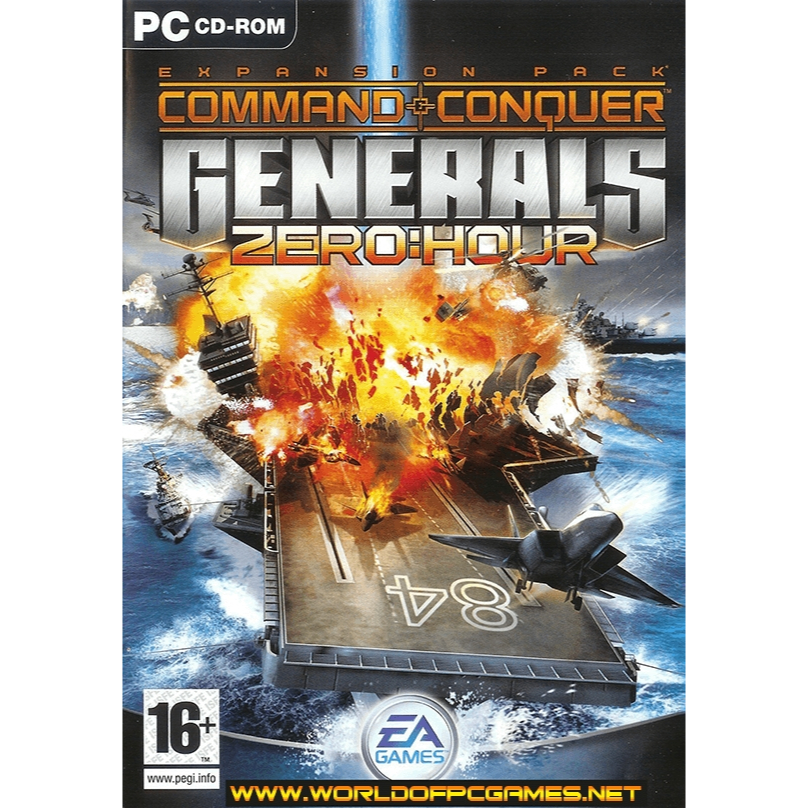 DVD GAME PC CASSETTE: COMMAND AND CONQUER GENERAL ZERO HOUR | Shopee ...