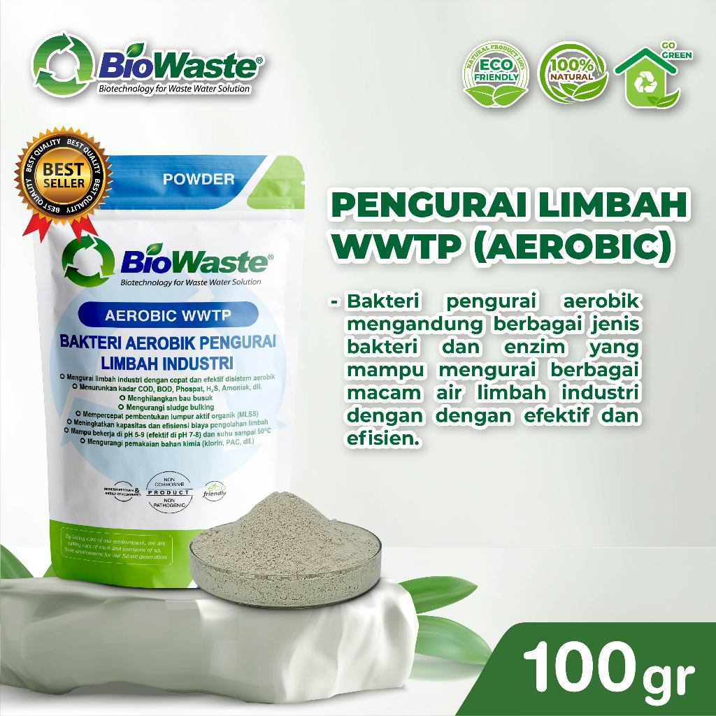 Wwtp AEROBIC Biowaste Domestic and Industrial Waste Decomposer 100 ...