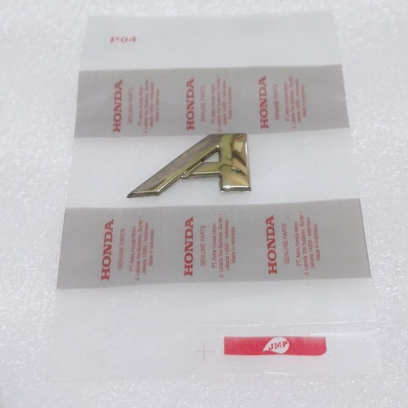 Logo emblem 3D Letters honda adv 150 gold original gold original ...