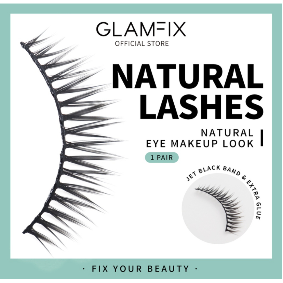 Glamfix Perfect Blink Lashes - NATURAL | Shopee Philippines