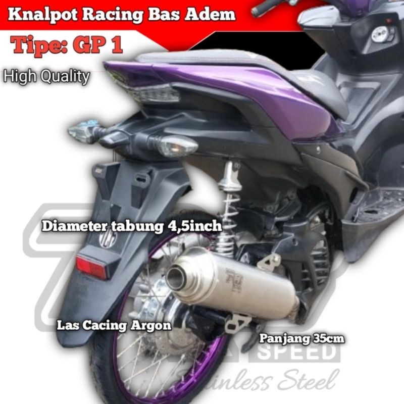 Aerox Racing Standard Exhaust New Aerox Old original R3 Speed GP 1 ...