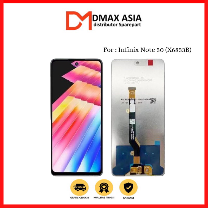 Lcd TOUCHSCREN INFINIX NOTE 30/X6833B | Shopee Philippines