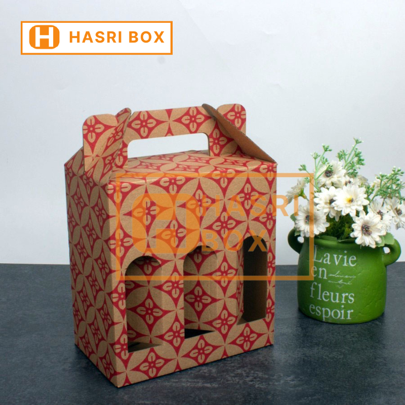 (10 Pcs) 250ml Kale Bottle Cardboard Contains 6 Cardboard Boxes Tote ...