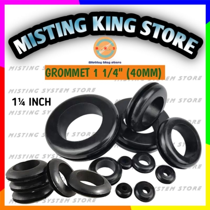 GROMMET 1 1/4 INCH 40MM RUBBER SEAL ROMET UNISEAL DUTCH BUCKET ...