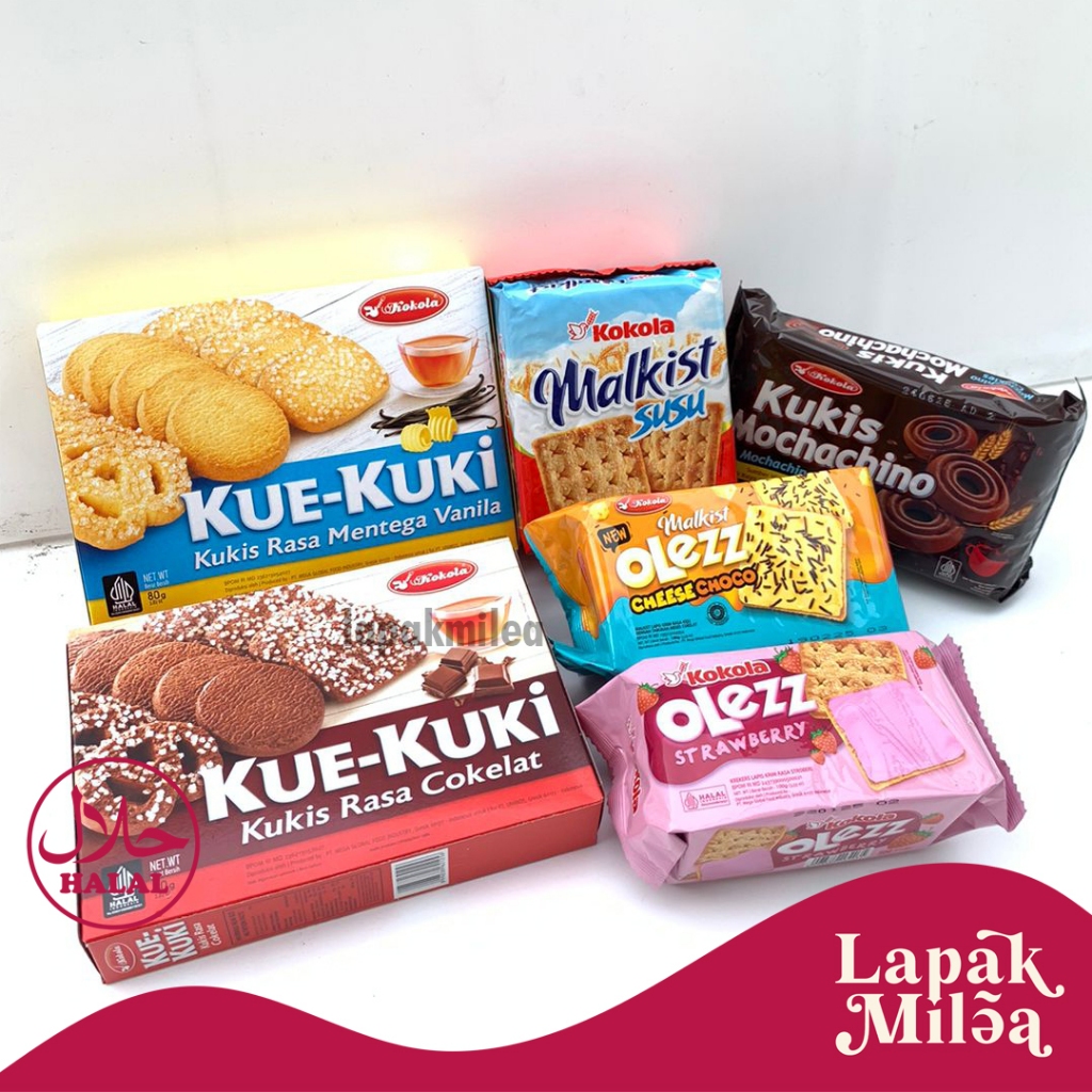 Kokola - Cookies / Cookie Cakes / Milk Malkist / Wafers / Malkist Oles ...