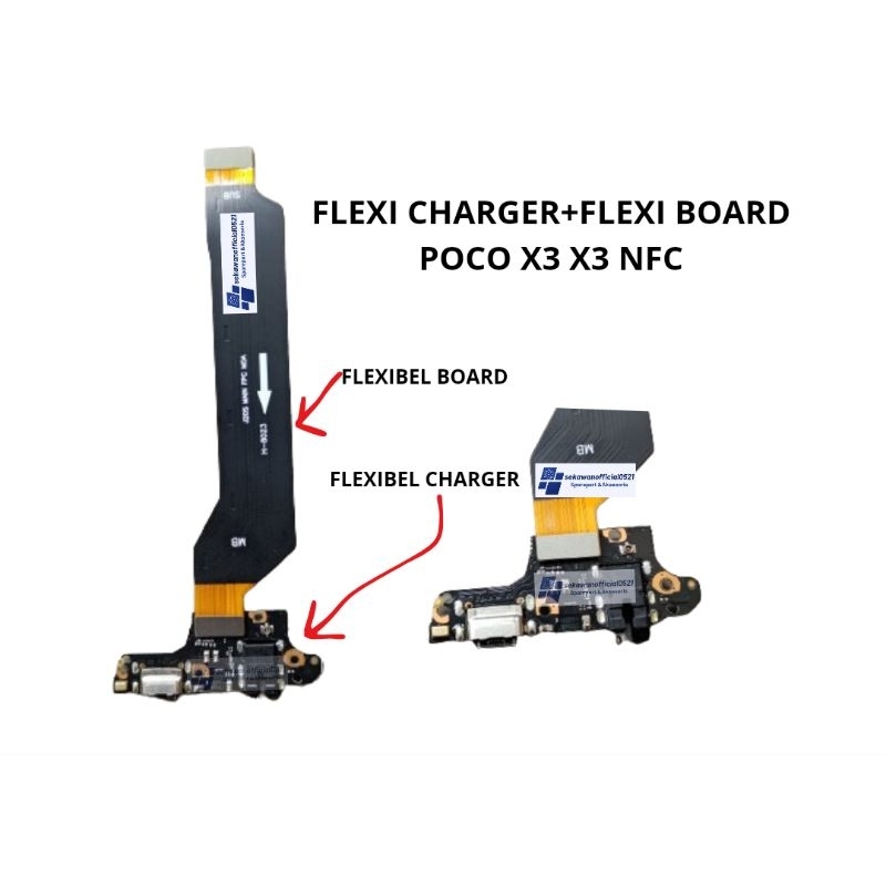 Flexi Flexible Charger + Flexible Board Poco X3 X3 NFC X3 Pro Original One Set | Shopee Philippines