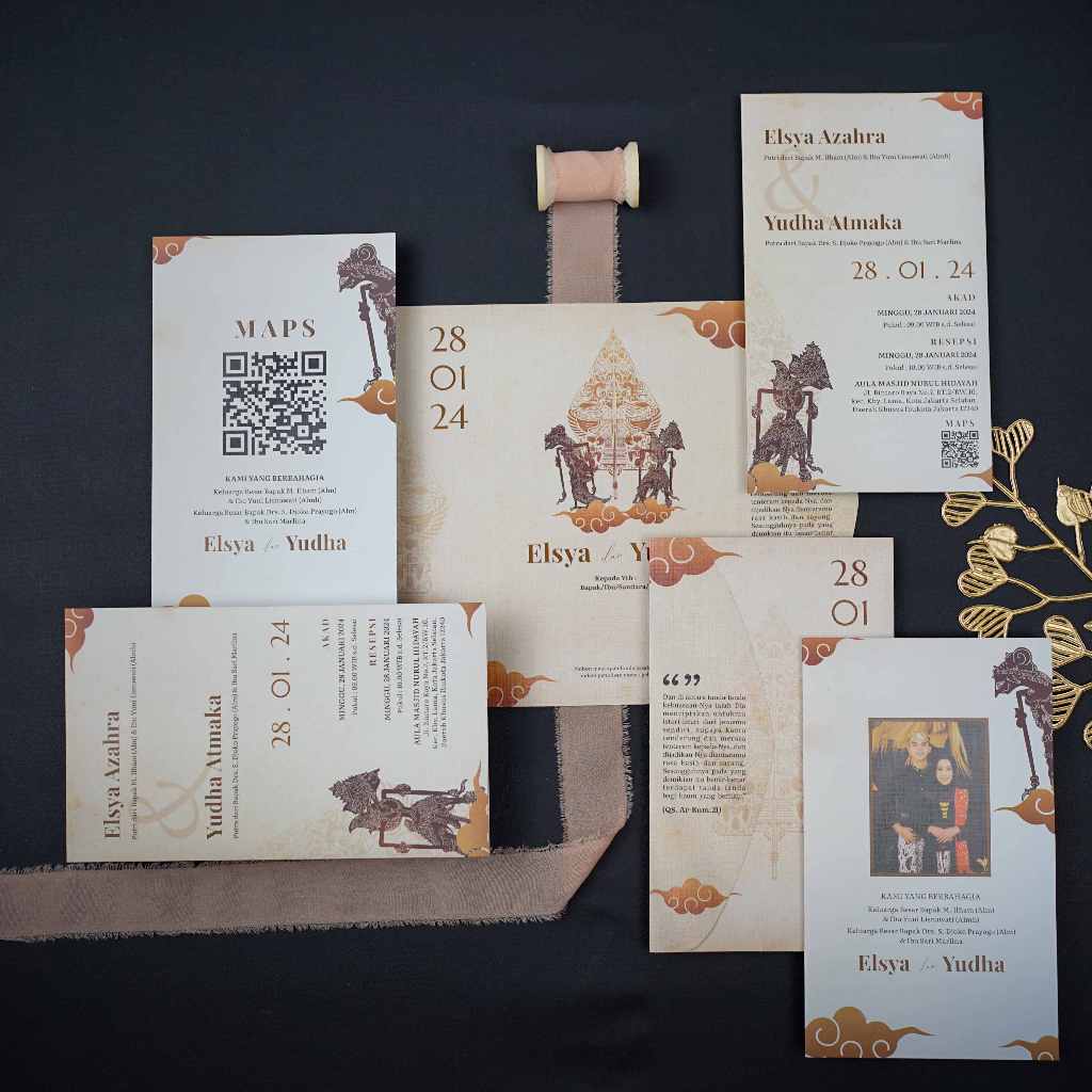[Prelude Invitation] Aesthetic Wedding Invitation | Javanese ...