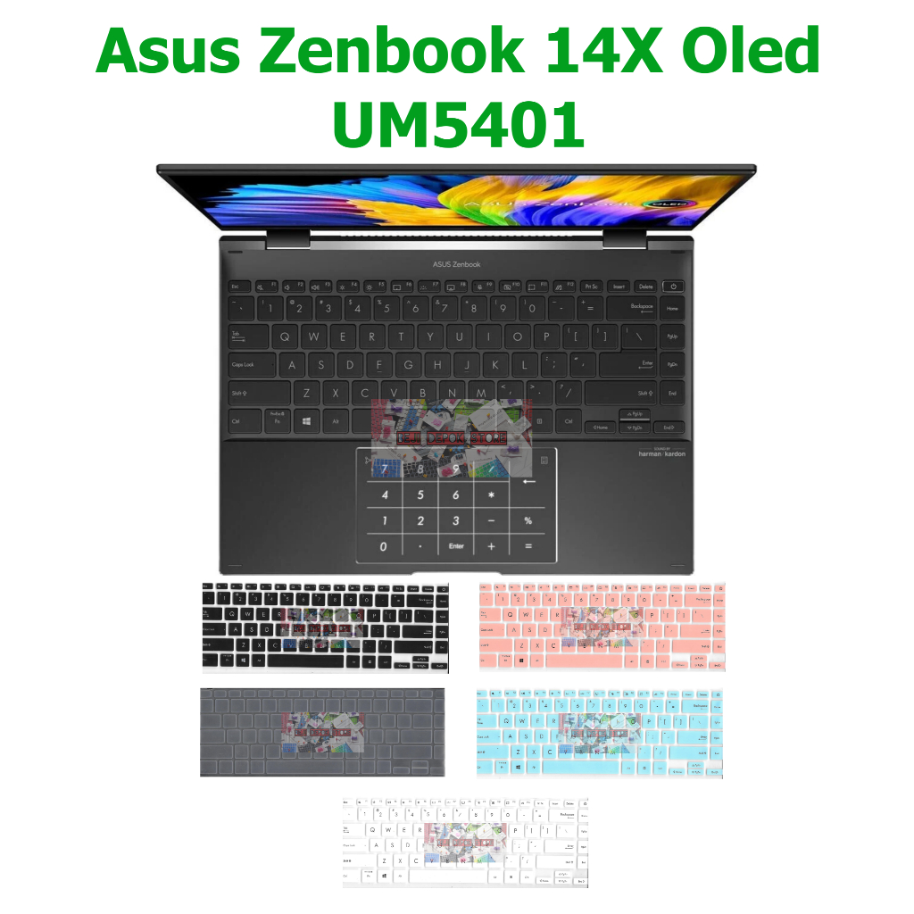 Keyboard Protector Asus Zenbook 14X OLED UM5401 UM5401QA UM5401Q UX5401 ...