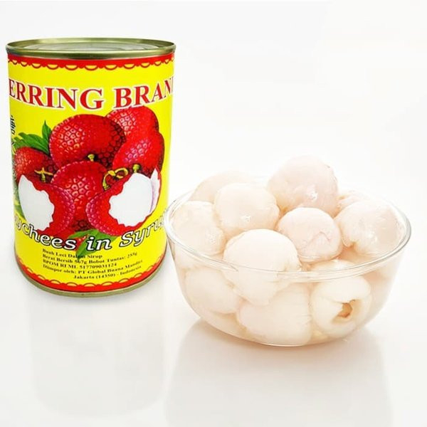Canned Lychee syrup Herring brand Lychee syrup in can 576g | Shopee ...