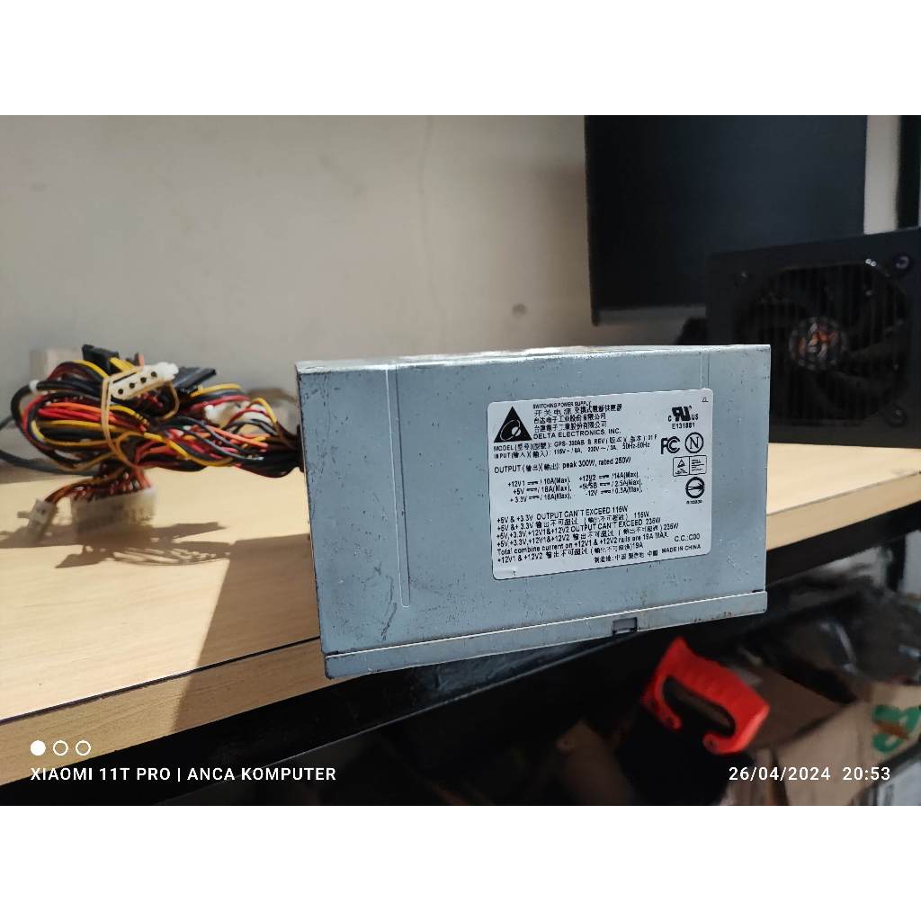 Psu power Supply pure build up FSP/HP/DELL/ENLIGHT/LITE ON | Shopee ...