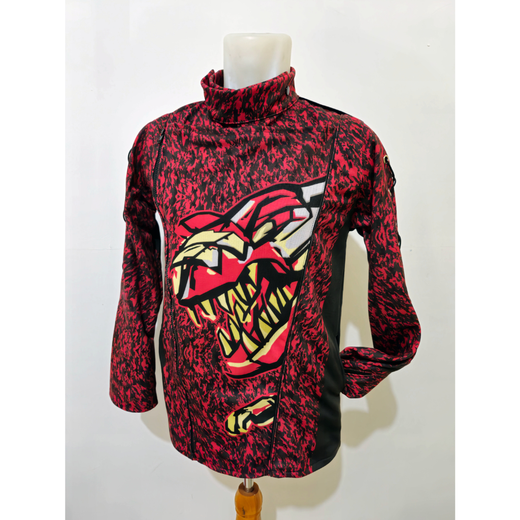 Aaranger Red Super Casual Cosplay Jacket, Soft, Thick Material, Full ...