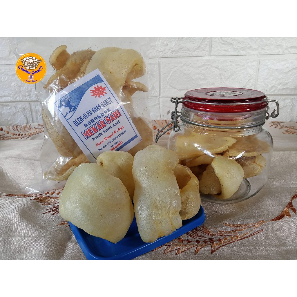 Original Flavored Cow Skin Crackers, Crispy, Typical Arrowroot Snacks ...
