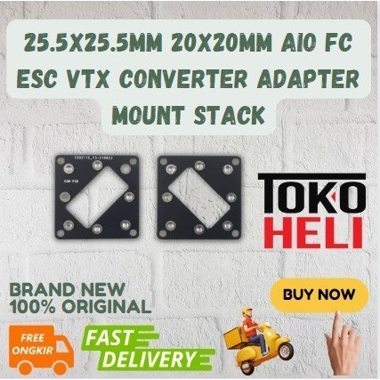 25.5x25.5mm 20x20mm AIO FC ESC VTX Converter Adapter Mount Stack ...