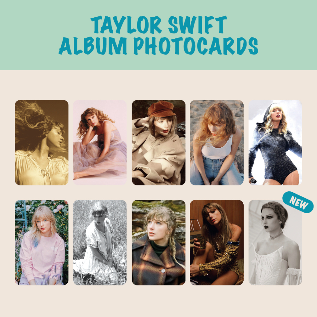 Taylor Swift Album Photo cards (FREE CARD SLEEVE) | Shopee Philippines