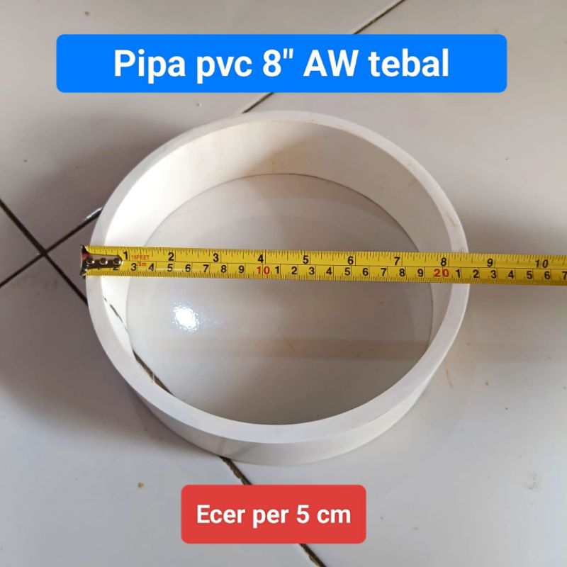 8inch AW 5cm Thick pvc Pipe | Shopee Philippines
