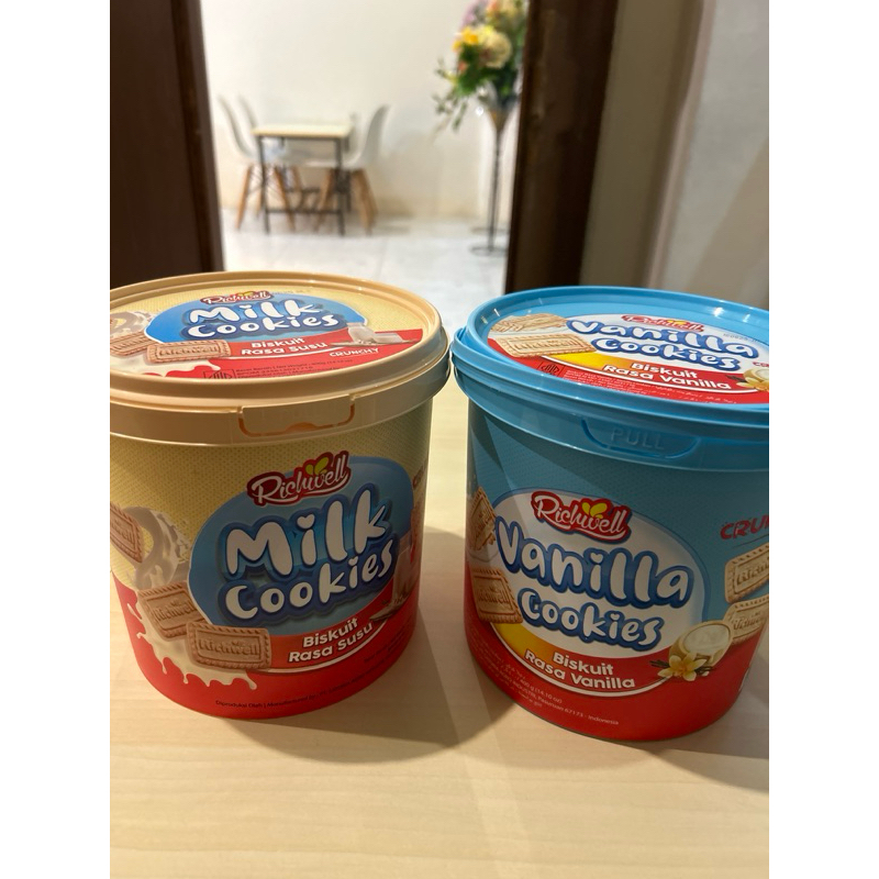 Richwell cookies Bucket Assorted Flavors 400gram | Shopee Philippines
