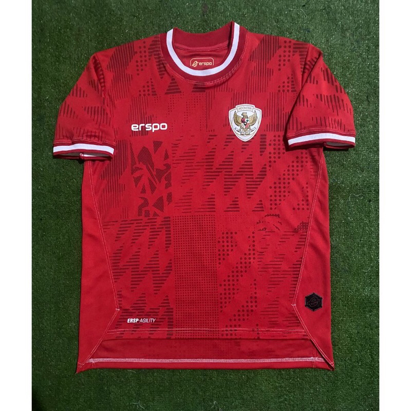 Latest 2024/2025 INDONESIAN ERSPO HOME TIMNAS FOOTBALL JERSEY IMPORTED ...