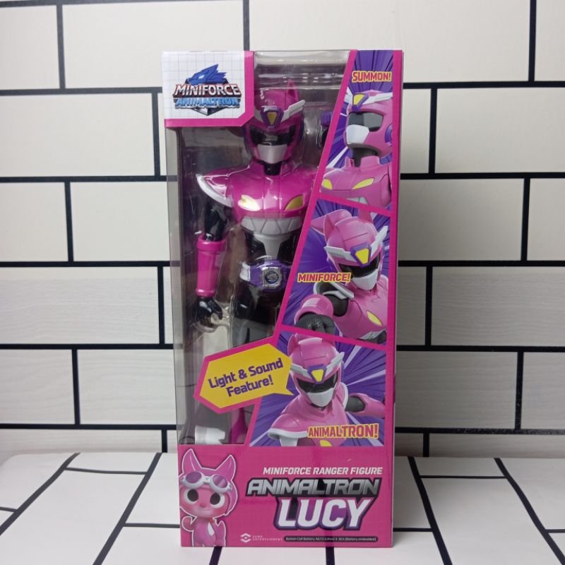 Miniforce lucy season 4 robot animaltron 100% Original | Shopee Philippines